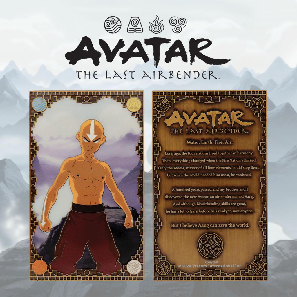 AVATAR The Last Airbender - Aang - Limited Edition Ingot : ShopForGeek ...