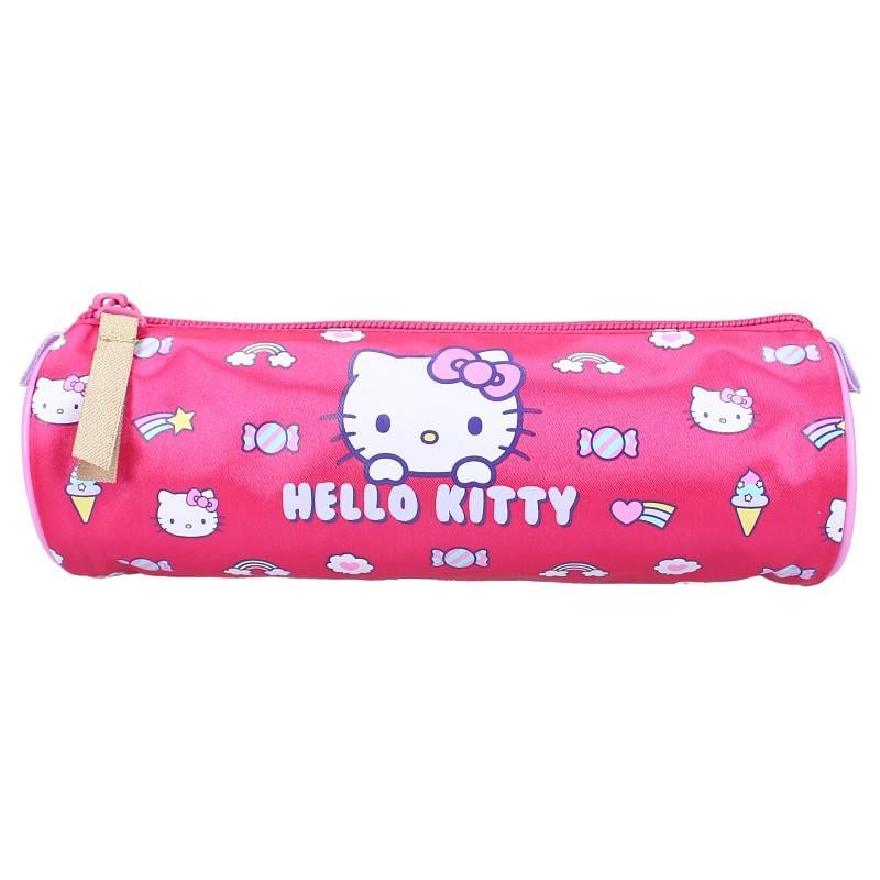 HELLO KITTY - Rainbow - Round Pencil Case : ShopForGeek.com: Pencil ...