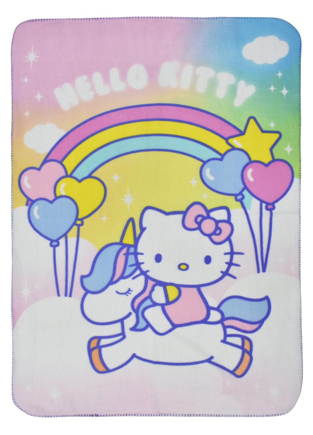 HELLO KITTY - Plaid Polaire 100% Polyester '100x140cm' : ShopForGeek ...