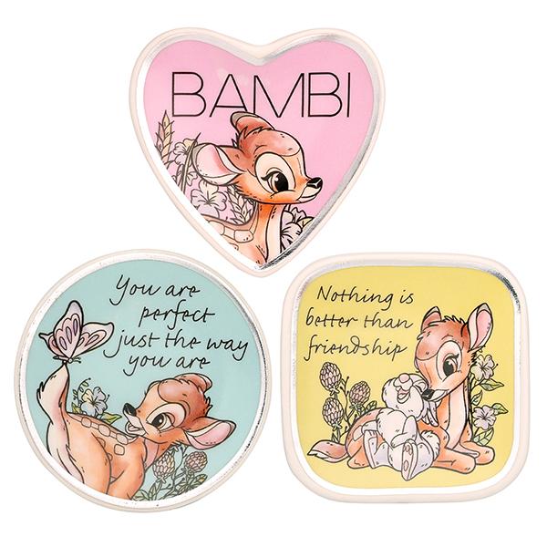 BAMBI - 3 Mini Trinket Tray Set - 20,6x7,2x2,3 cm : ShopForGeek.com: Joyería Peershardy DISNEY