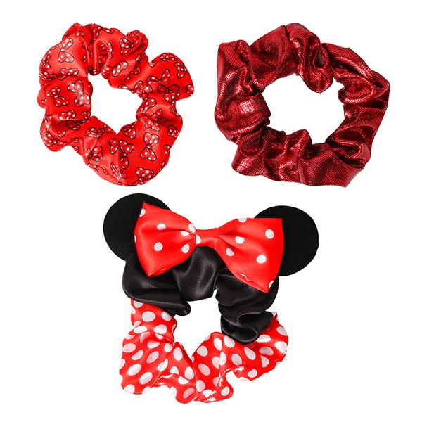 MINNIE - Hair Accessories Shiny "Scrunchies" - 3 Pc : ShopForGeek.com ...