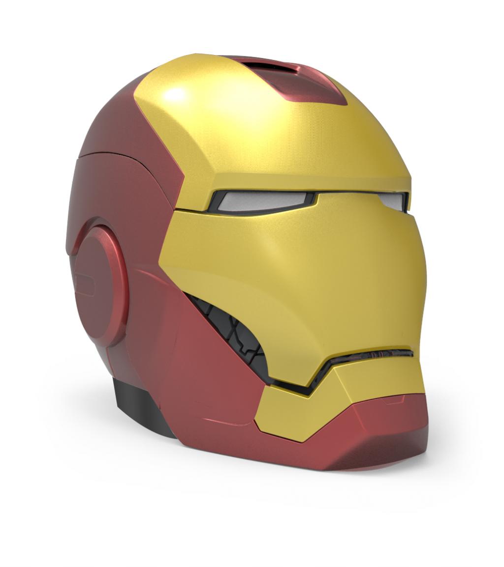 MARVEL - Bluetooth Iron Man Helmet Speaker 'IHome' : ShopForGeek.com ...