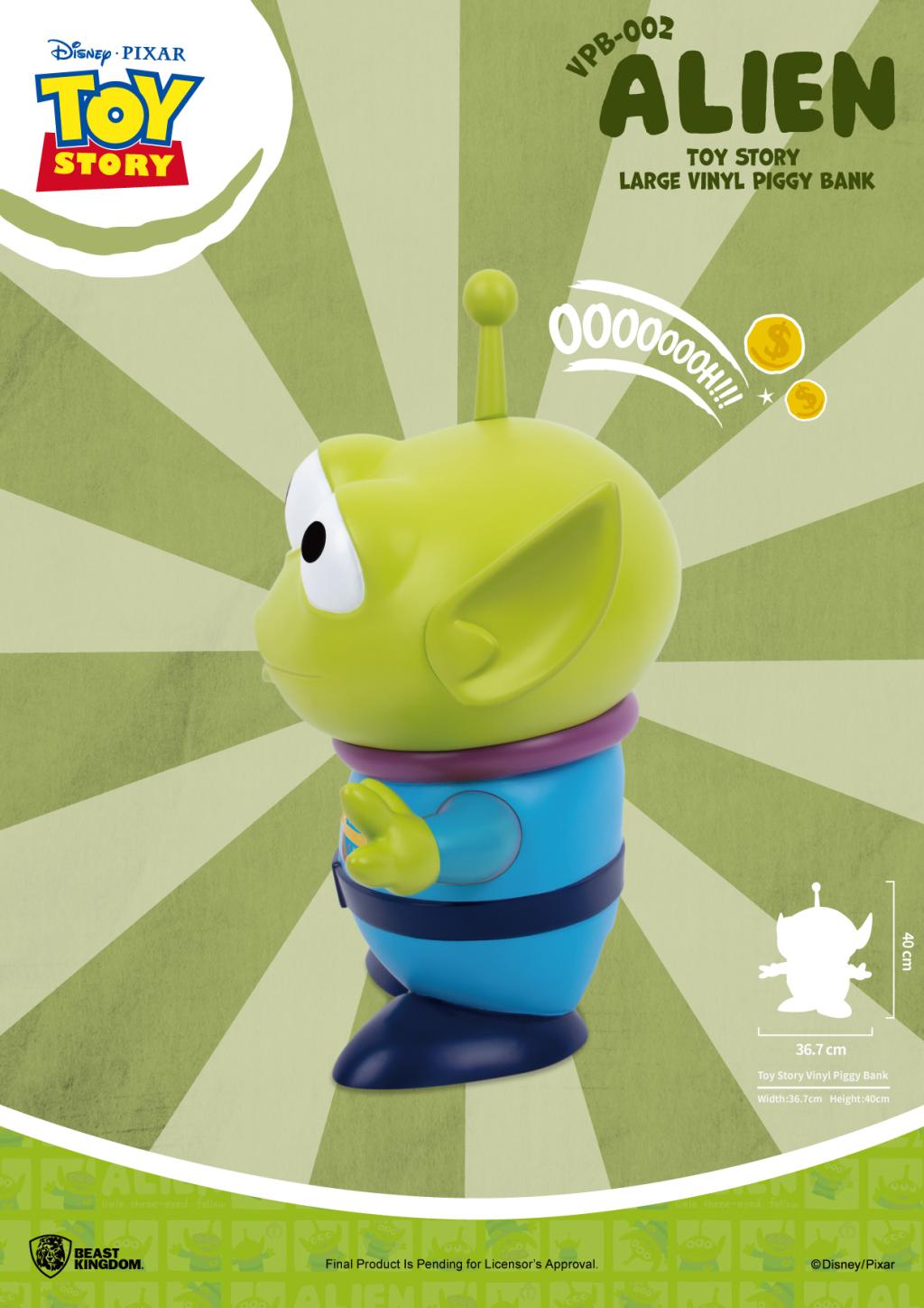 TOY STORY - Alien - Piggy Bank 40cm : ShopForGeek.com: Hucha Beast ...