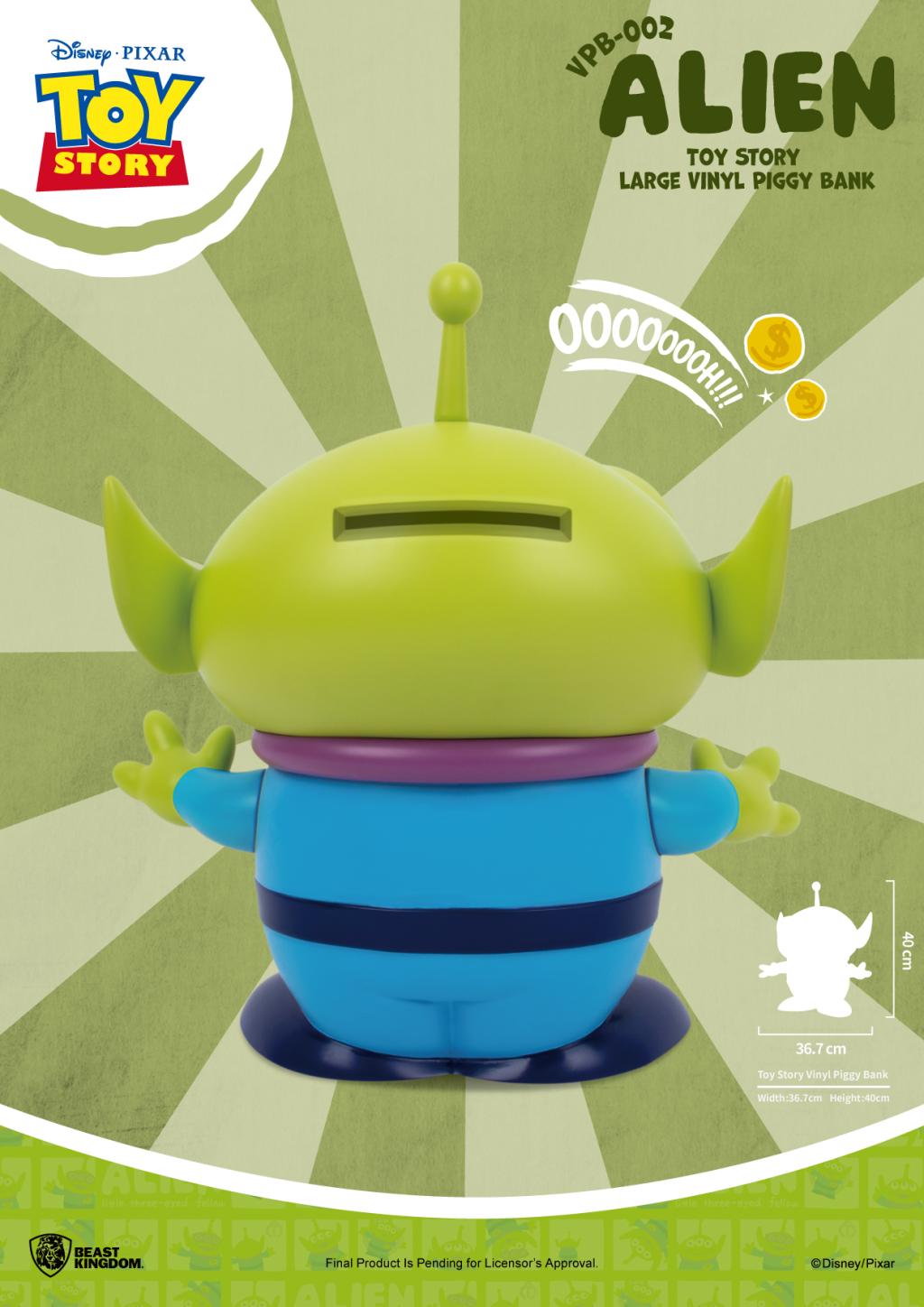 TOY STORY - Alien - Piggy Bank 40cm : ShopForGeek.com: Hucha Beast ...