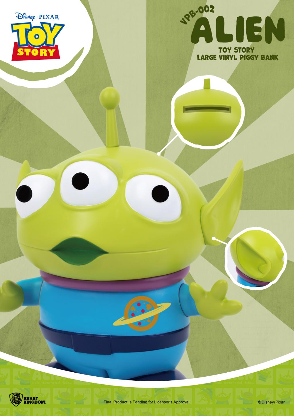 TOY STORY - Alien - Piggy Bank 40cm : ShopForGeek.com: Hucha Beast ...