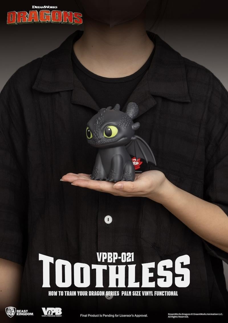 DRAGON - Toothless - Bank Vinyl Figure 12cm : ShopForGeek.com ...