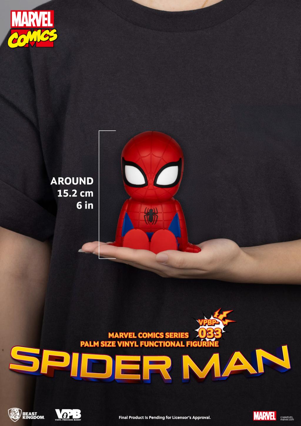 MARVEL - Spider-Man - Bank Vinyl Figure 12cm : ShopForGeek.com ...