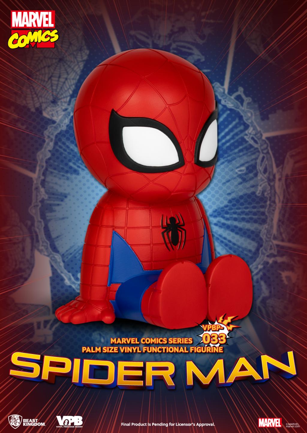 MARVEL - Spider-Man - Bank Vinyl Figure 12cm : ShopForGeek.com ...