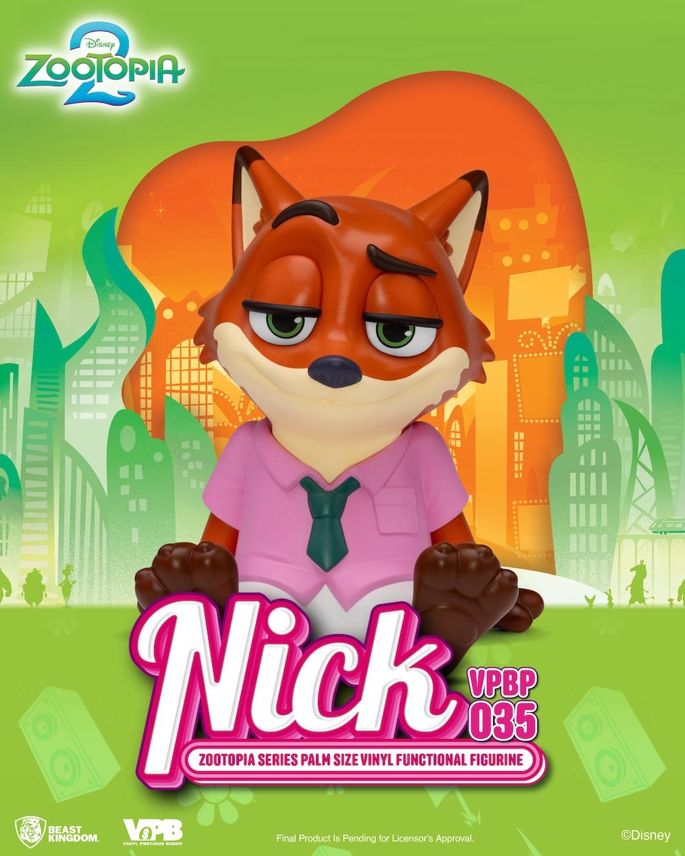 ZOOTOPIA 2 - Nick - Bank Vinyl Figure 15cm : ShopForGeek.com ...