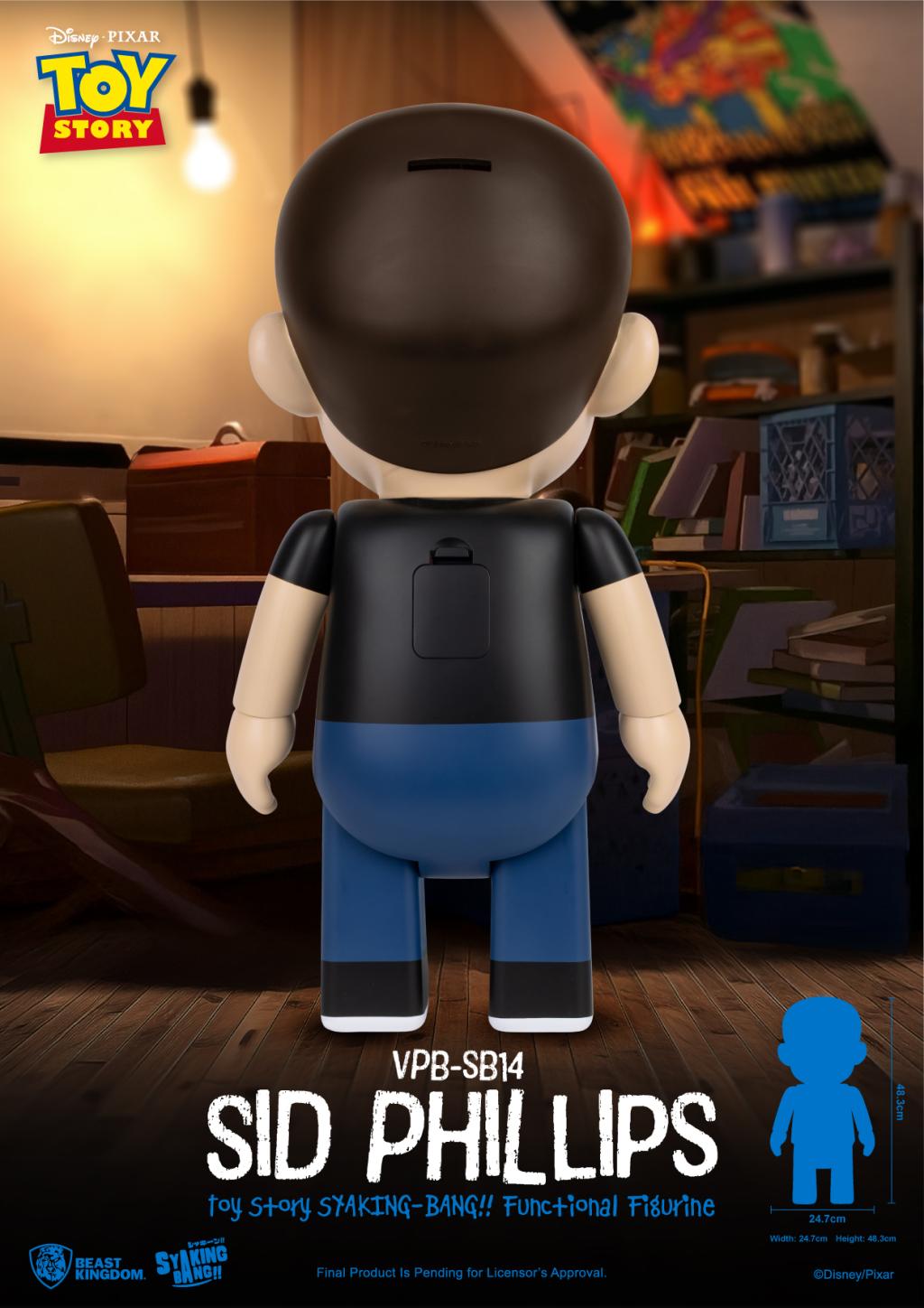 TOY STORY - Sid Phillips - SYAKING-BANG Bank 48.3cm : ShopForGeek.com: Salvadanaio Beast Kingdom ...