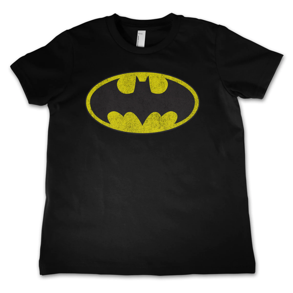 BATMAN - T-Shirt KIDS Distressed Logo (4 Years) : ShopForGeek.com: T ...