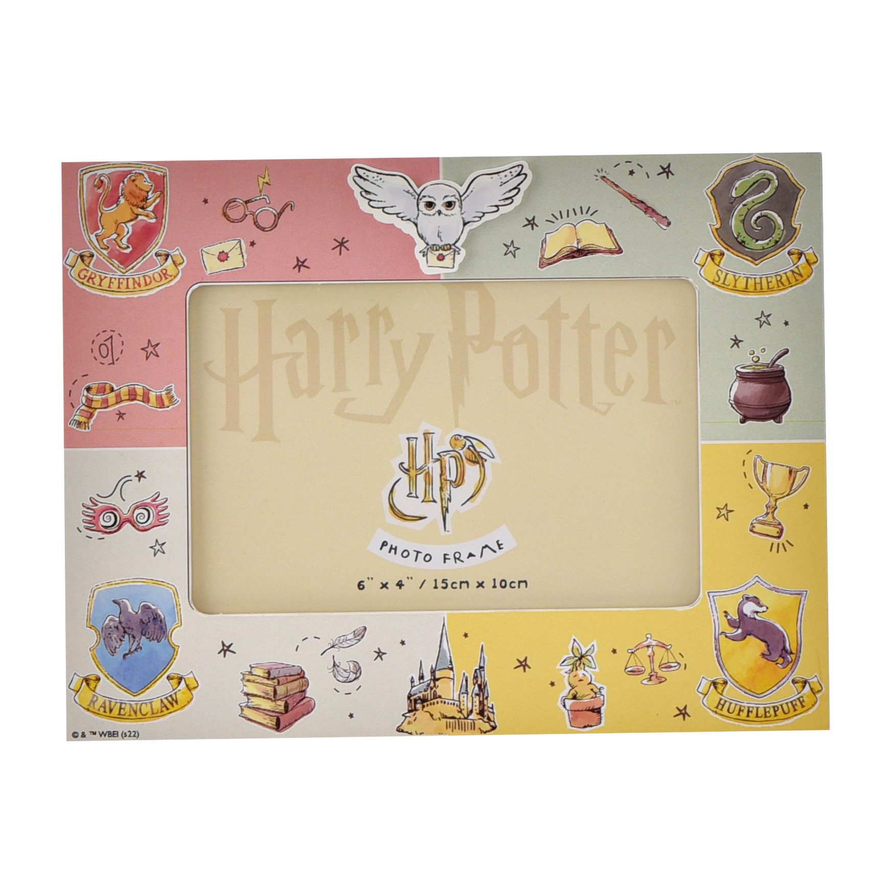 BEMS | HARRY POTTER - The Four Houses - 3D Photo Frame