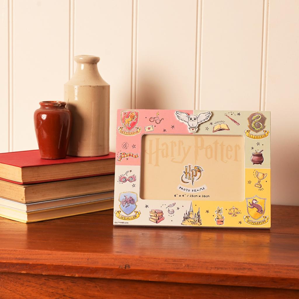 HARRY POTTER - The Four Houses - 3D Photo Frame : ShopForGeek.com: HOME Deco Widdop Harry Potter