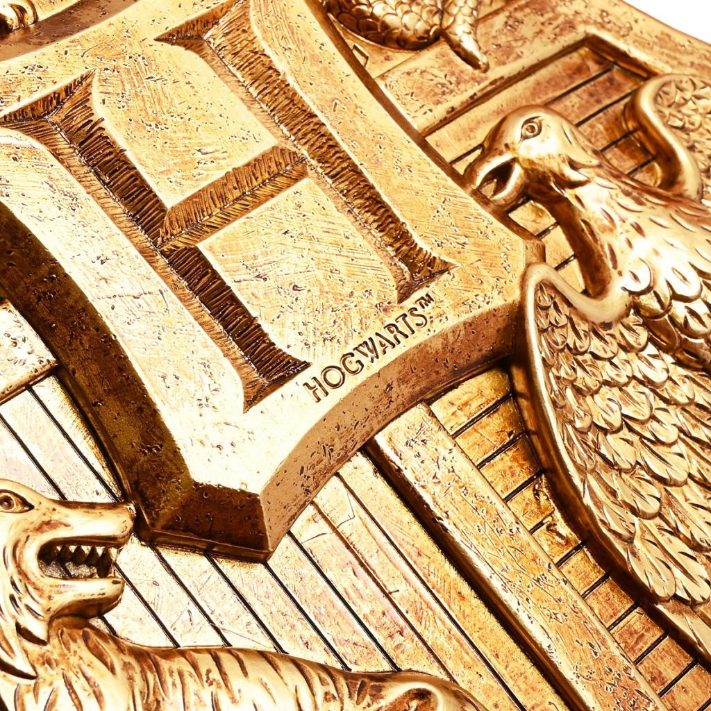 HARRY POTTER - Blason Poudlard - Décoration Murale 40x40x3.5cm ...