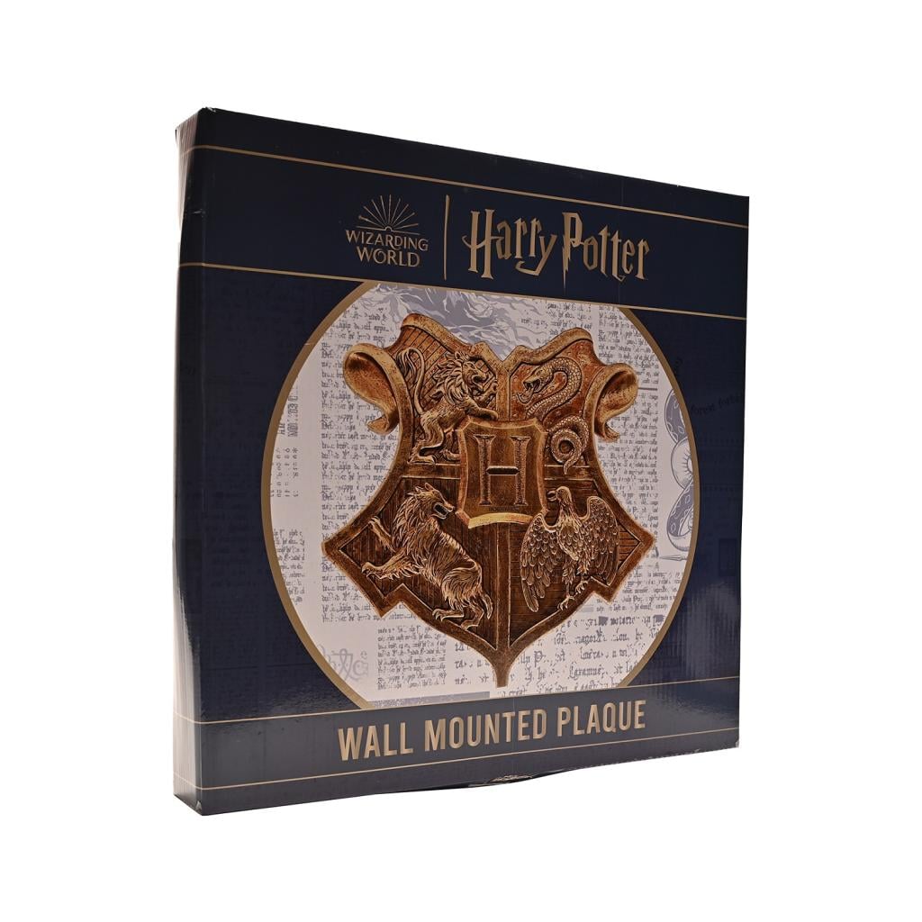 HARRY POTTER - Blason Poudlard - Décoration Murale 40x40x3.5cm ...