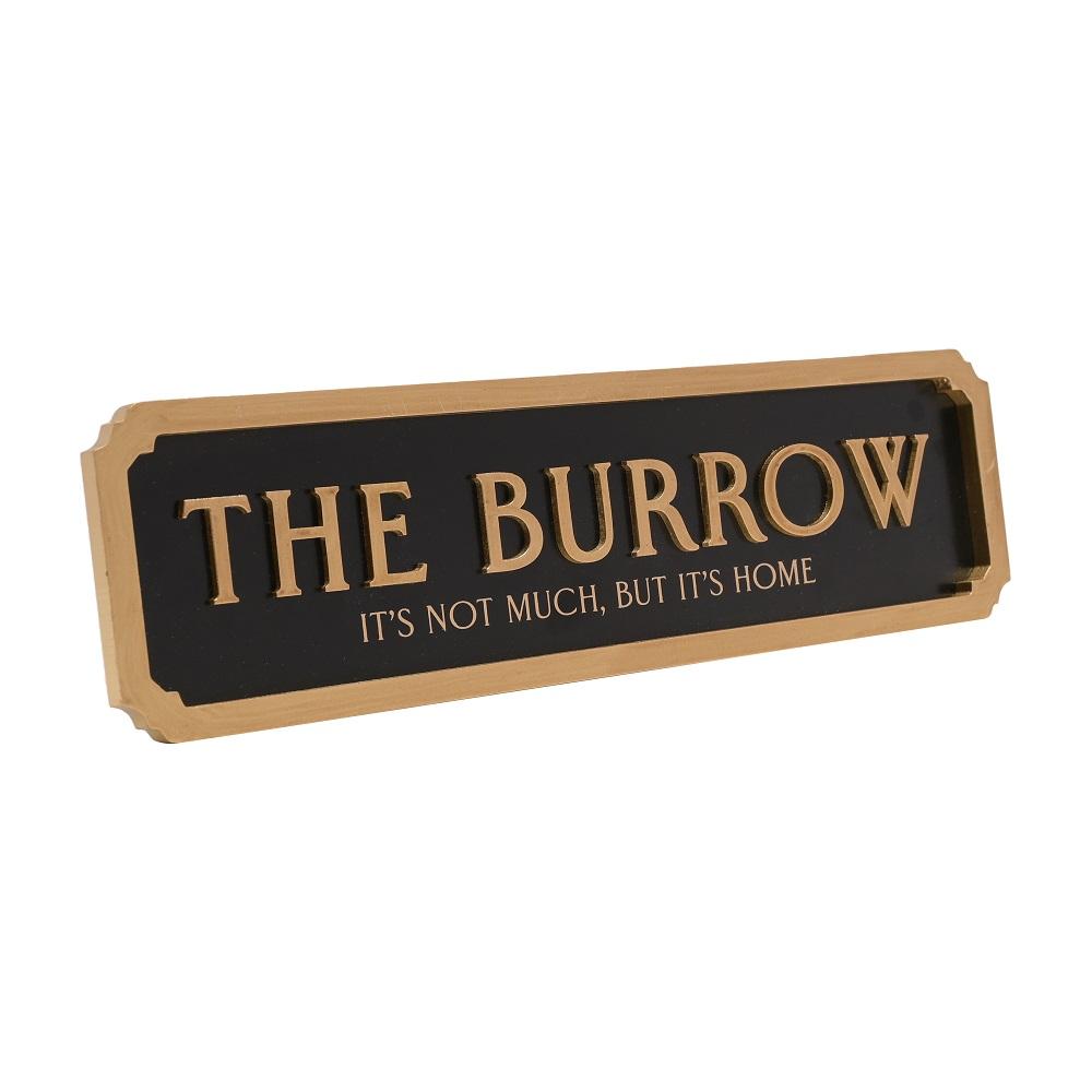 HARRY POTTER - The Burrow - Street Sign : ShopForGeek.com: HOME Deco ...
