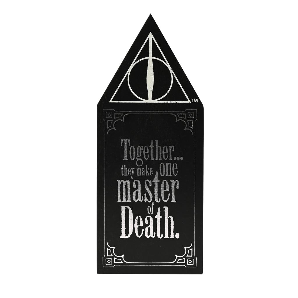 HARRY POTTER - The Deathly Hallows - Decorative Plaque : ShopForGeek.com: HOME Deco Widdop Harry ...
