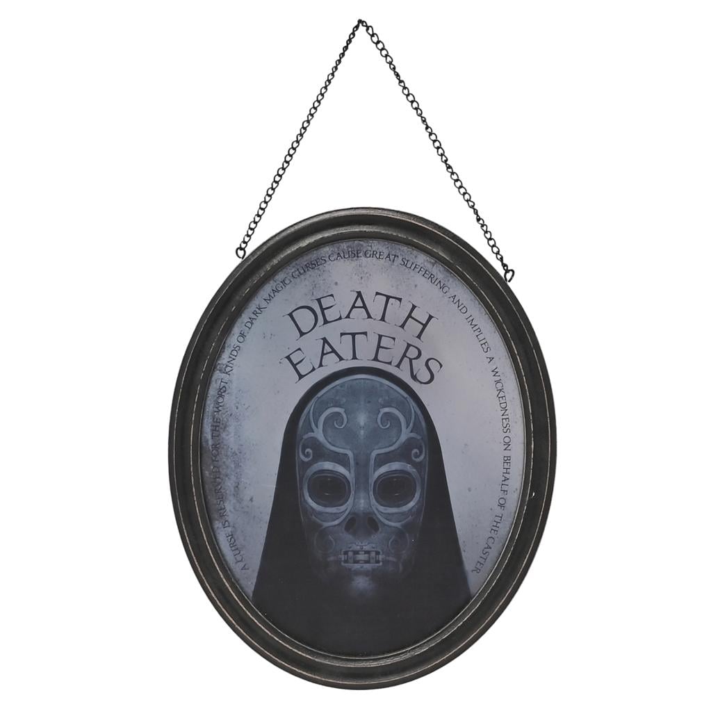 HARRY POTTER - Death Eaters - Oval Decorative Mirrored Plaque ...