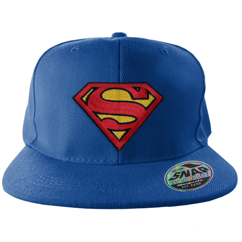SUPERMAN - Logo - Standard Snapback Cap Blue : ShopForGeek.com: Cap H.O ...