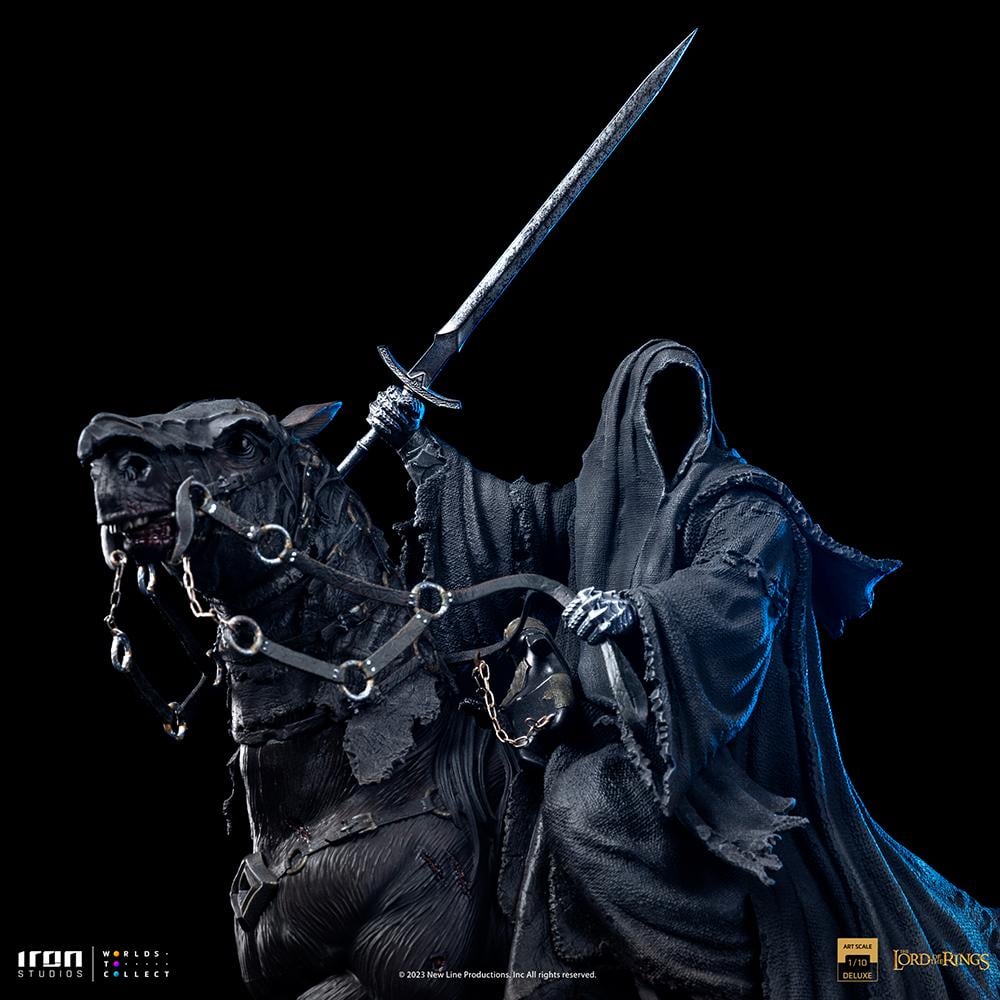 LORD OF THE RINGS - Nazgul on horse - Stat. Art Scale Del. 1/10 42.5cm ...