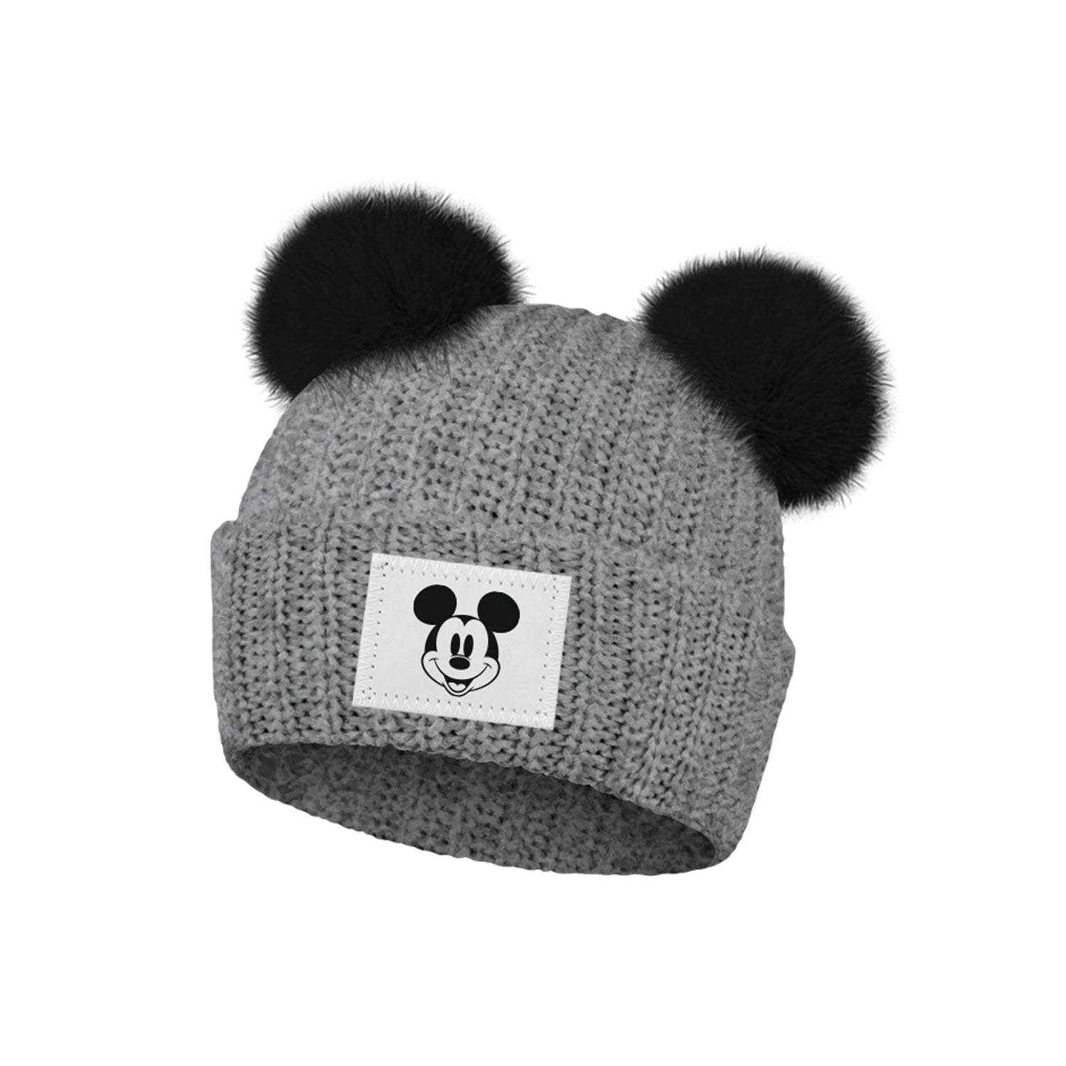 MICKEY - Pompom Knitted Beanie 56/58cm : ShopForGeek.com: Beanie hat DISNEY