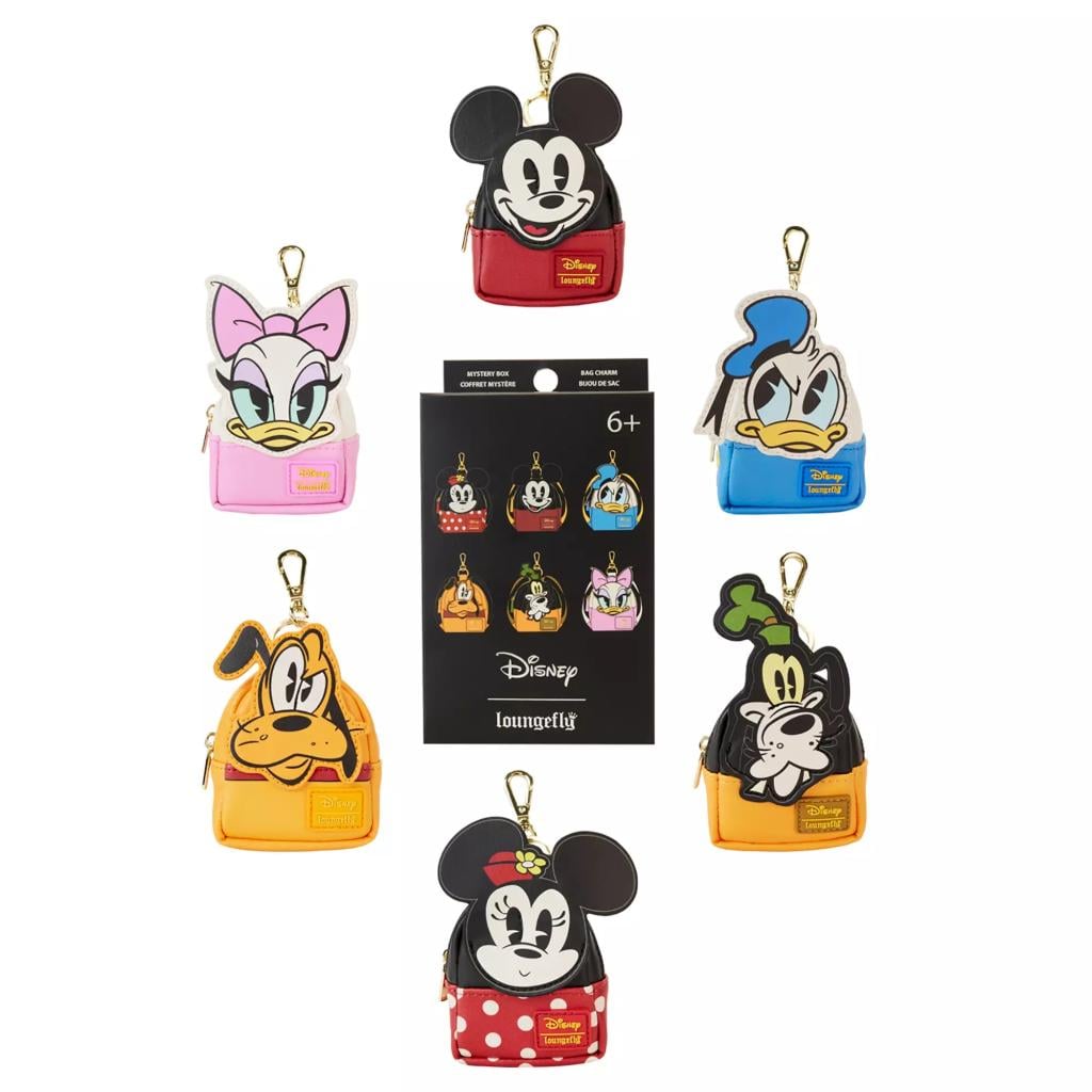DISNEY - Minnie - Mini Backpack Bag Charm Loungefly Mystery Box ...