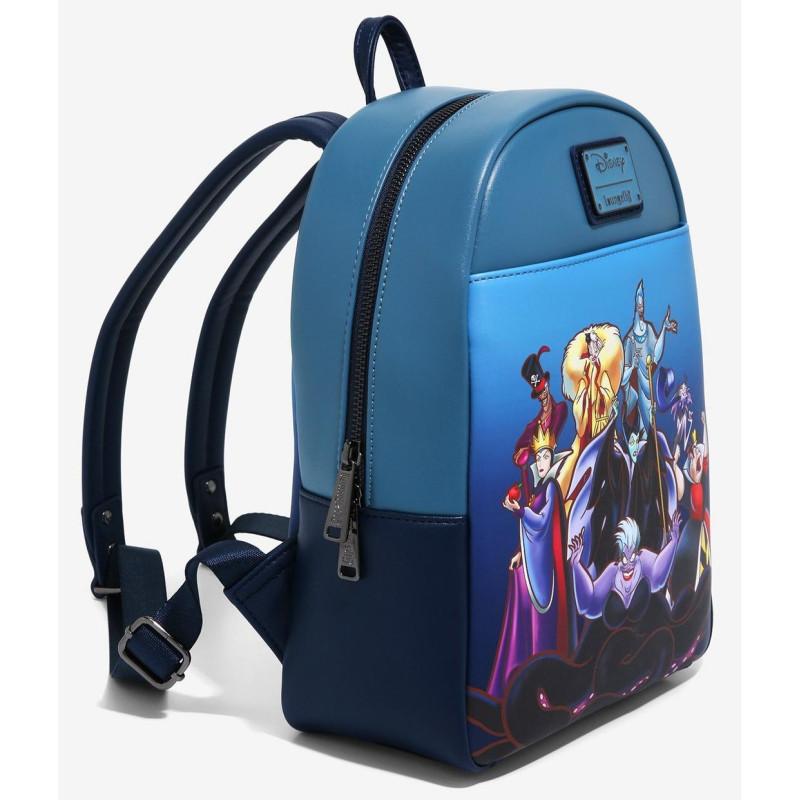 DISNEY - Villains Cast - Mini Backpack Loungefly : ShopForGeek.com: Bag ...