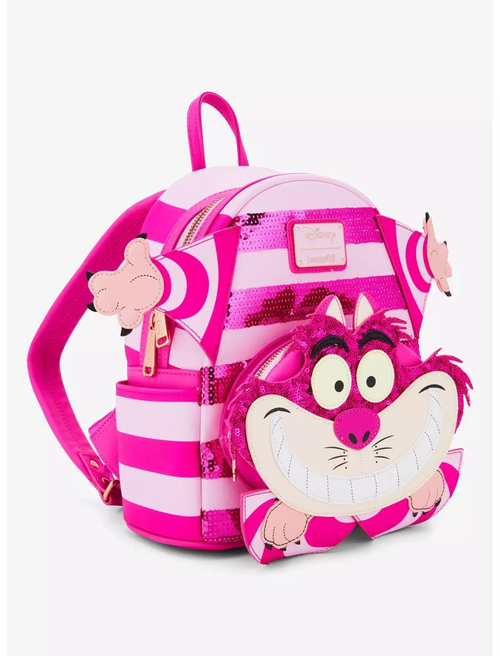DISNEY - Cheshire Cat - Mini Sac à Dos LoungeFly : ShopForGeek.com ...
