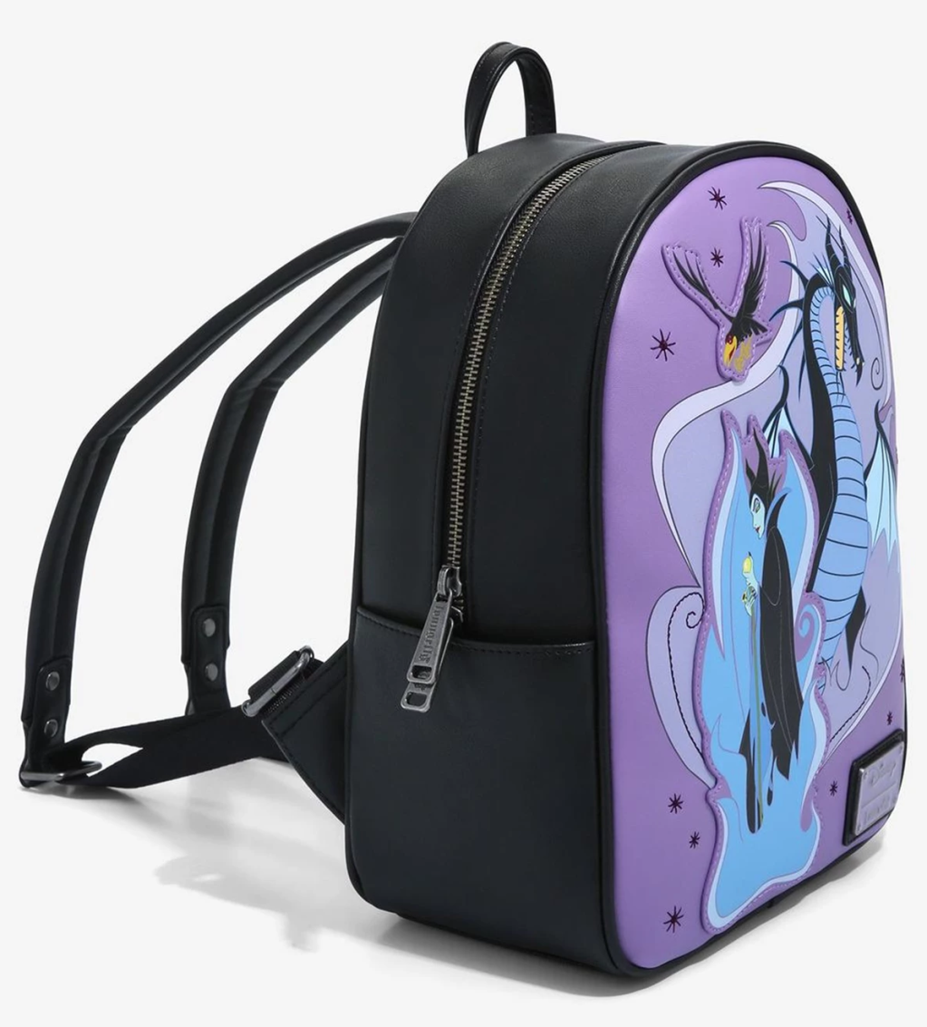 VILLAINS - Maleficent "Dragon" - Mini Backpack Loungefly "Excl. Ed ...