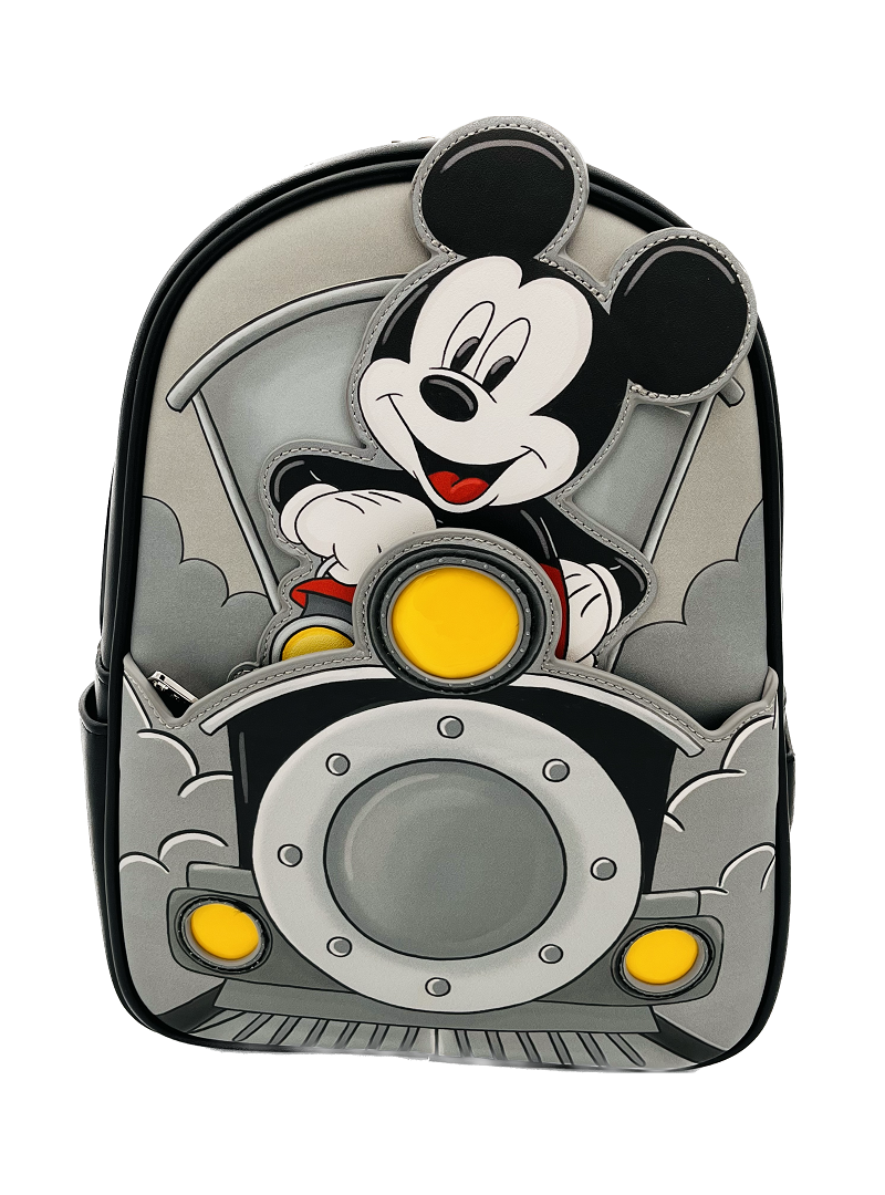 MICKEY - Train Conductor - Mini Backpack LoungeFly 'Exclusive Ed ...