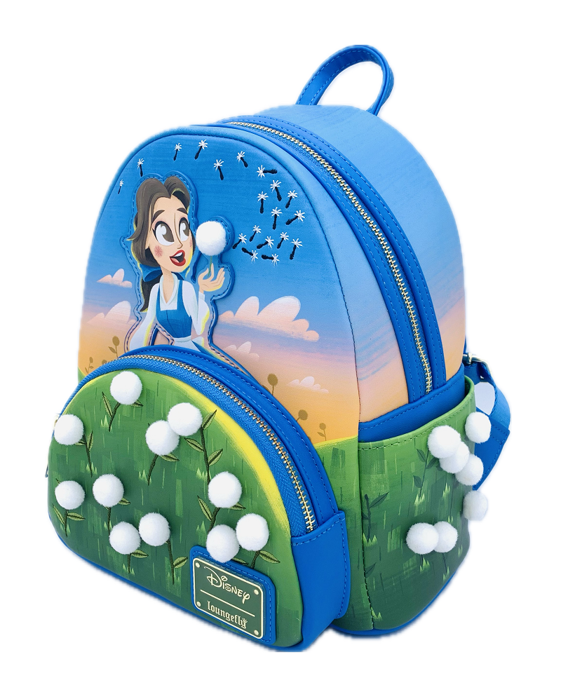 BEAUTY AND THE BEAST - Belle Flower Puffs - Mini Backpack Loungefly ...
