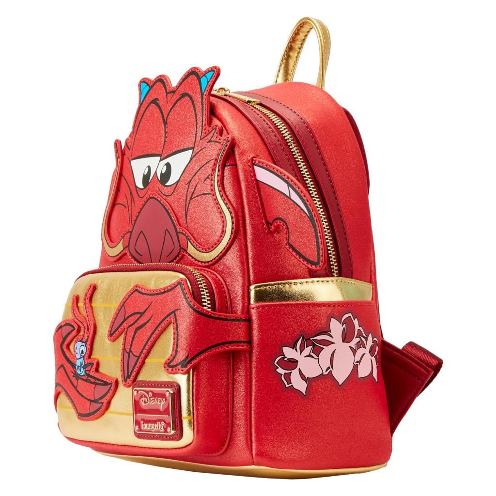 MULAN - Mushu Glitter "25th Anniv." - Mini Backpack Cosplay LoungeFly ...