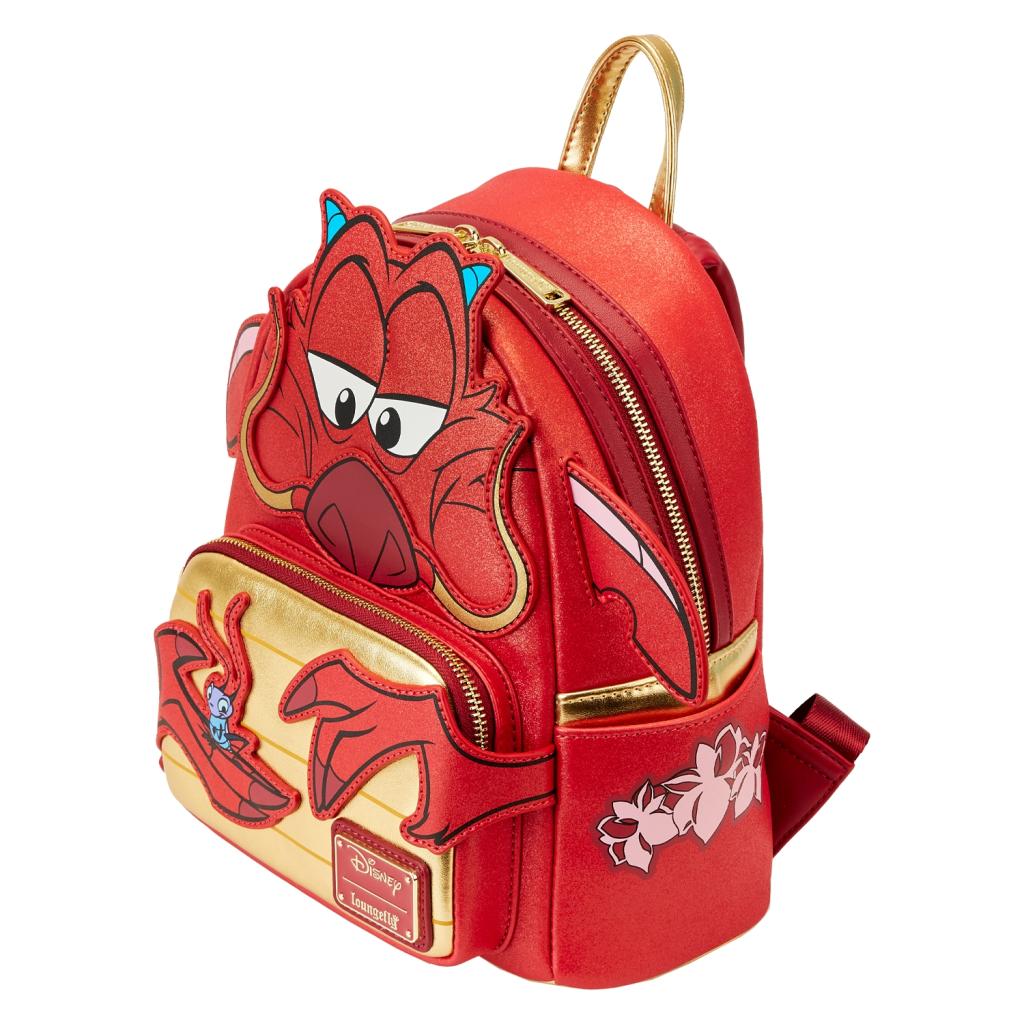 MULAN - Mushu Glitter "25th Anniv." - Mini Backpack Cosplay LoungeFly ...