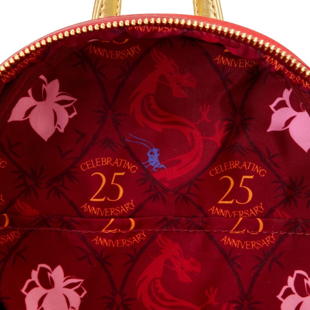 MULAN - Mushu Glitter "25th Anniv." - Mini Backpack Cosplay LoungeFly ...