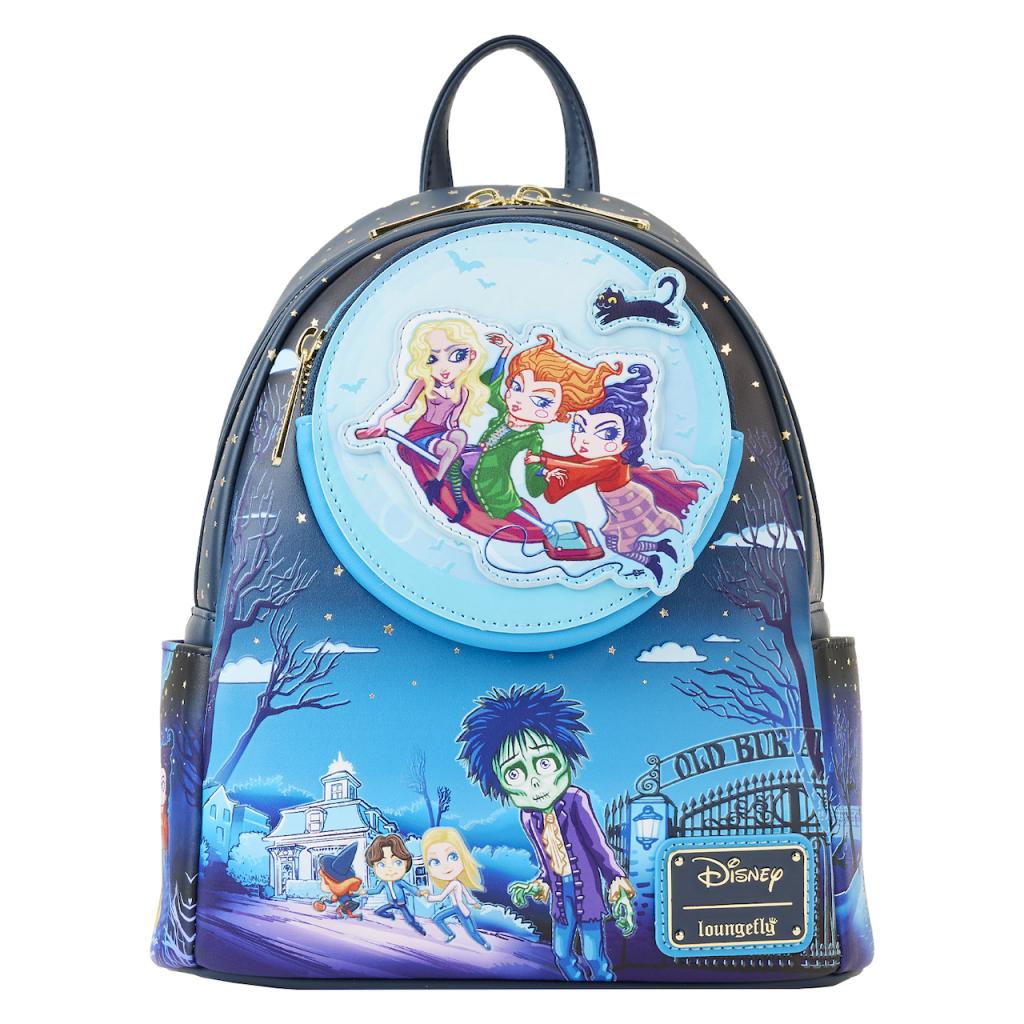 DISNEY - Hocus Pocus "Poster" - Mini Backpack Loungefly : ShopForGeek ...