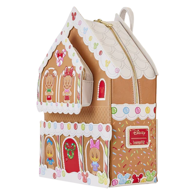 MICKEY AND FRIENDS - Gingerbread House - Mini Backpack LoungeFly ...