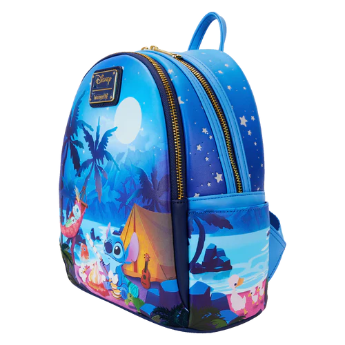 LILO & STITCH - Camping Cuties - Mini Backpack Loungefly : ShopForGeek ...