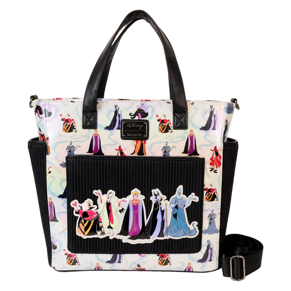 DISNEY - Villains - Mini Backpack & Tote Bag convertible Loungefly ...