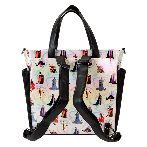 DISNEY - Villains - Mini Backpack & Tote Bag convertible Loungefly ...