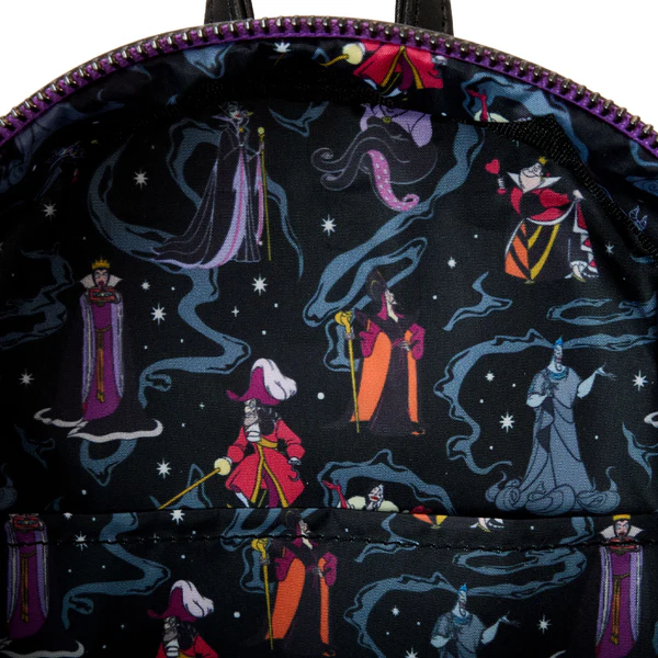 BEMS | DISNEY - Villains - Mini Backpack Iridescent Loungefly