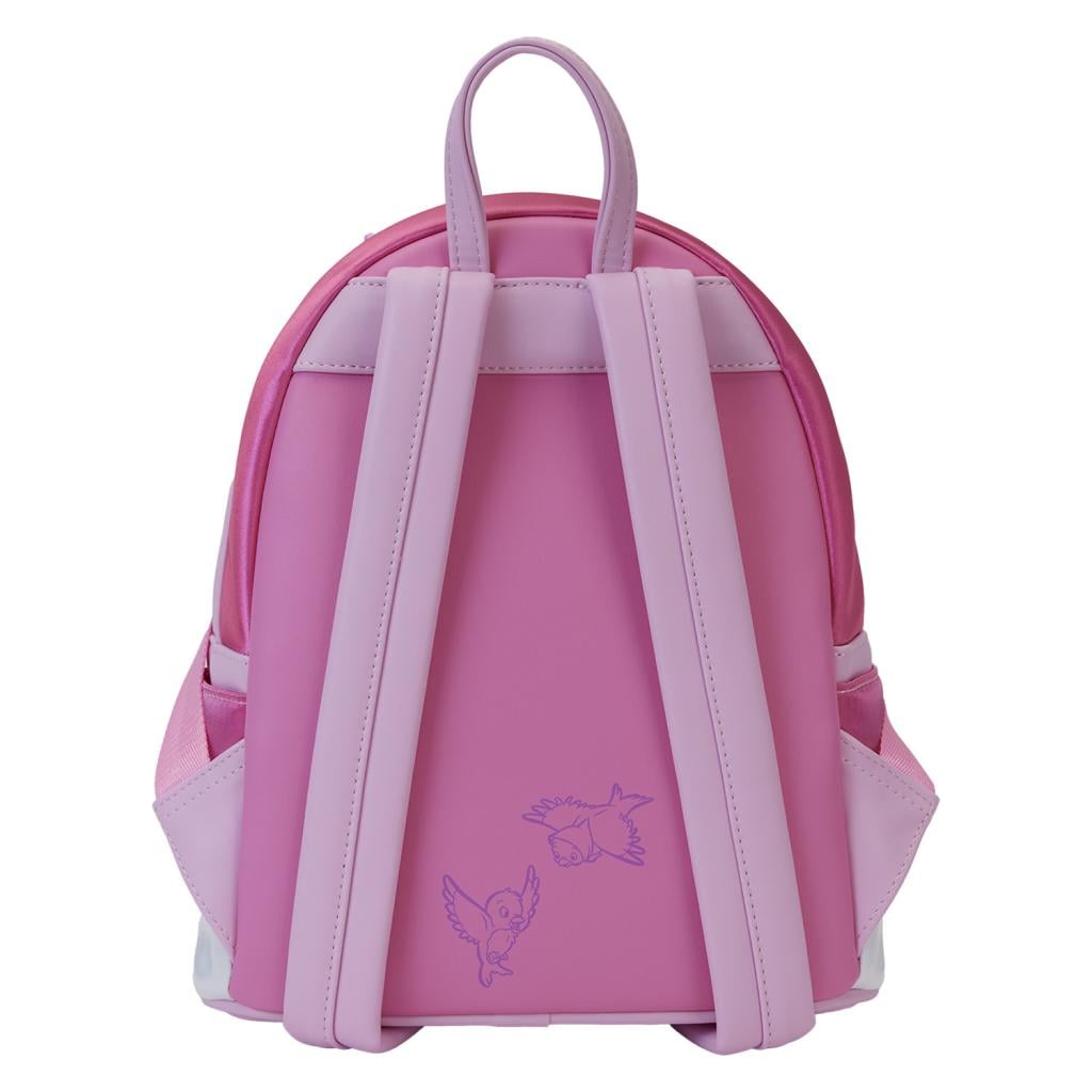 CINDERELLA - 75th Anniversary "Pink Bow" - Mini Backpack LoungeFly ...