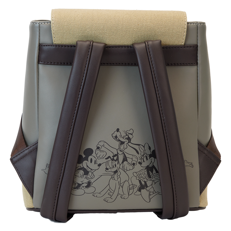 DISNEY - Mickey and friends - Mini Canvas Backpack Loungefly ...