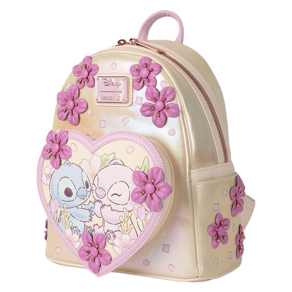 DISNEY - Cute Stitch - Mini Backpack LoungeFly : ShopForGeek.com: Bolsa ...