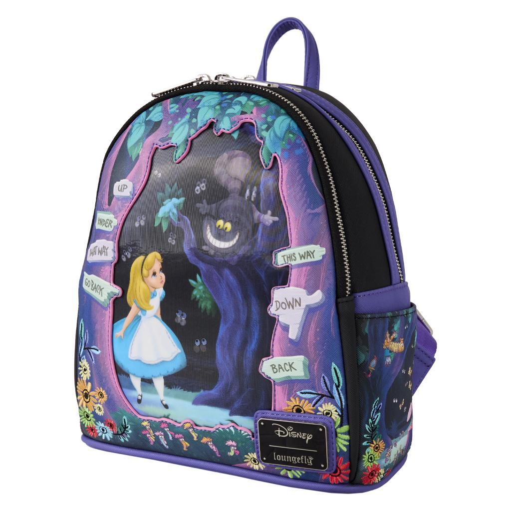 DISNEY - Alice in Wonderland - Mini Backpack LoungeFly : ShopForGeek ...