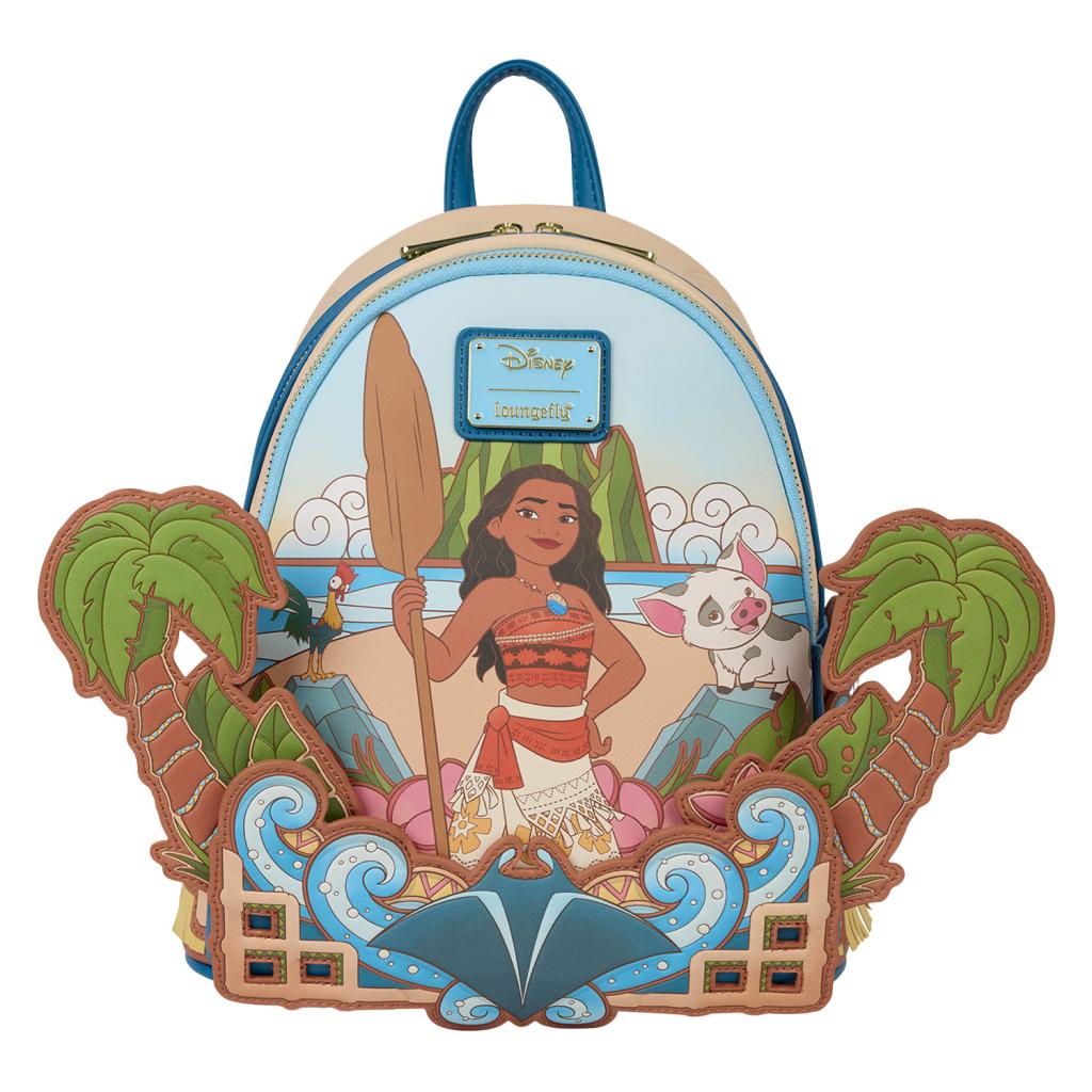 DISNEY - Moana - Mini Backpack LoungeFly : ShopForGeek.com: Bolsa ...