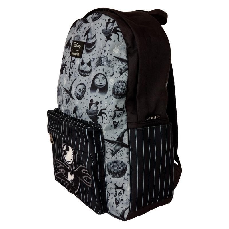 DISNEY - Nightmare Before Christmas - Nylon Backpack LoungeFly ...