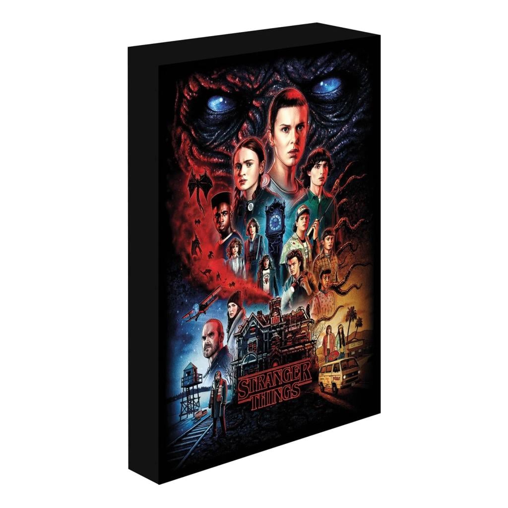 STRANGER THINGS - Vecna - Canvas Lumineux 40X30 Cm : ShopForGeek.com ...