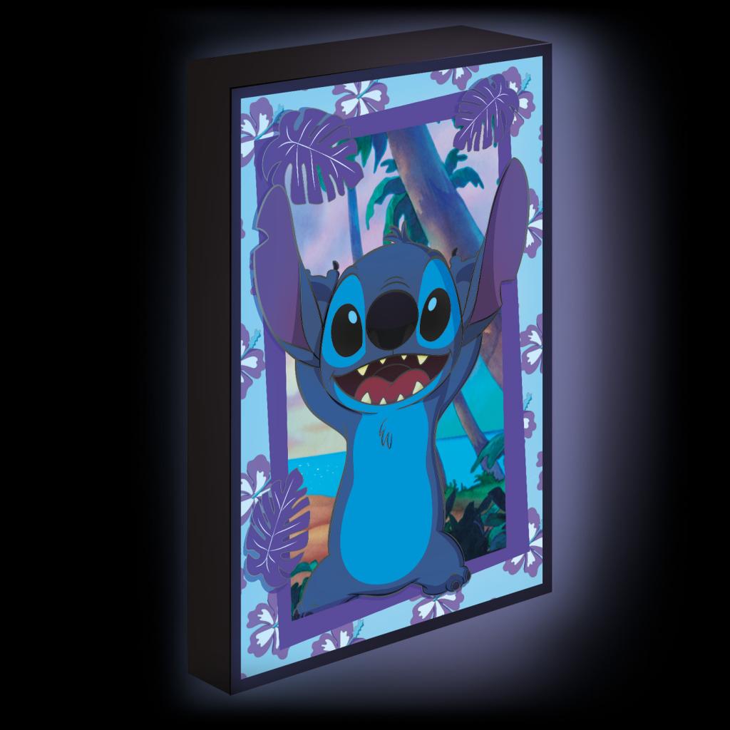 STITCH - Happy - Canvas Lumineux 40X30 Cm : ShopForGeek.com: Cadre ...