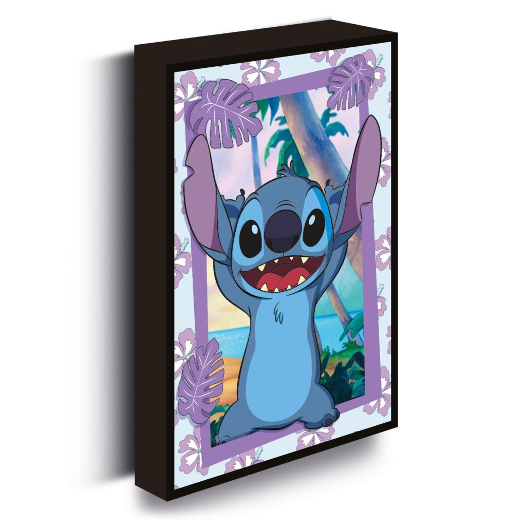 STITCH - Happy - Canvas Lumineux 40X30 Cm : ShopForGeek.com: Cadre ...