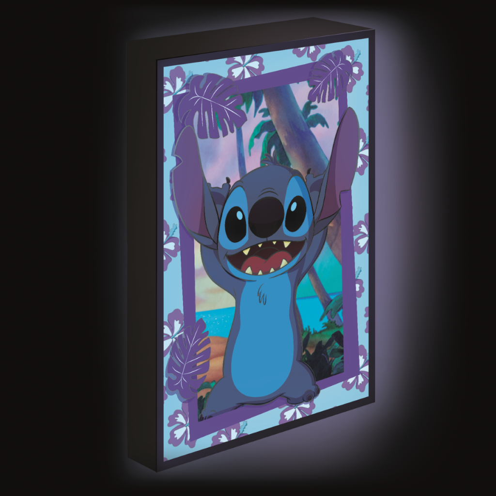 STITCH - Happy - Light Canvas 40X30 Cm : ShopForGeek.com: Marco Pyramid ...